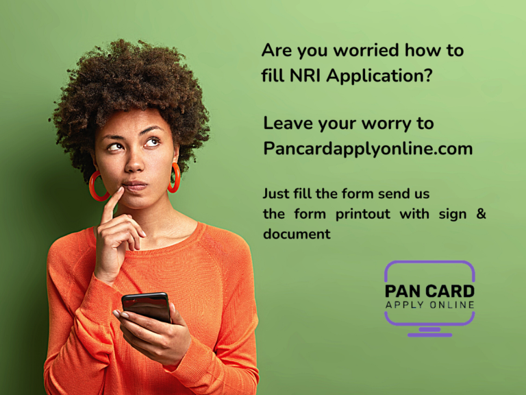 How to apply NRI Pan card form online